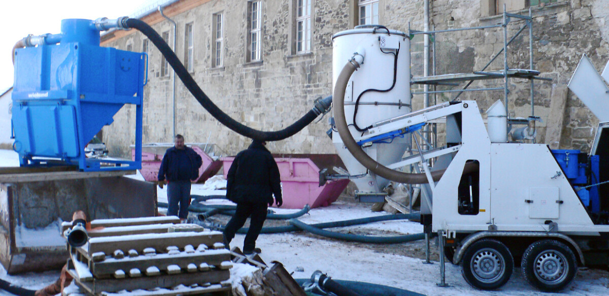 Intercept hoppers – Wieland Lufttechnik